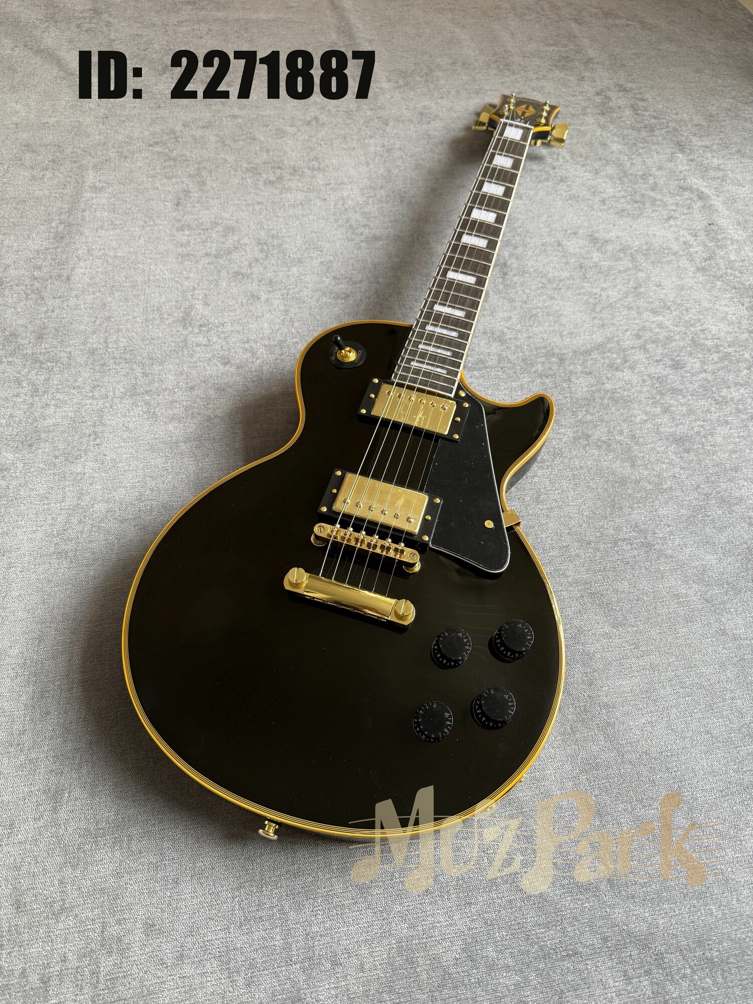 Электрогитара Les Paul Custom Электрическая гитара (гитара для начинающих) 6-струнная, корпус Махагони 39"