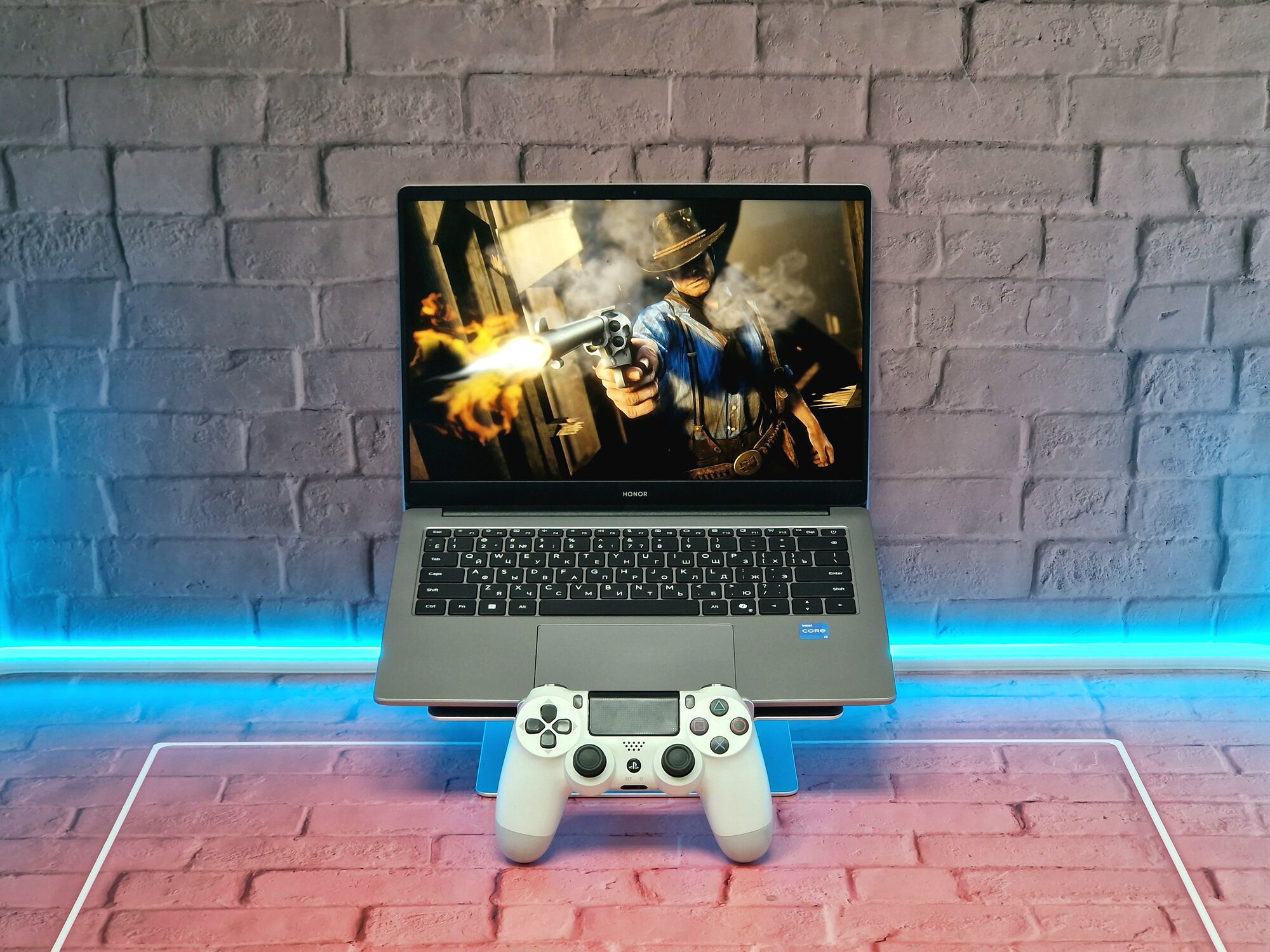 14" Ноутбук Honor MagicBook X14 GDG-X, IPS FHD+, Core i5 12450H, 16 ГБ, SSD 512 ГБ, Intel UHD Graphics, Win11Home, серый