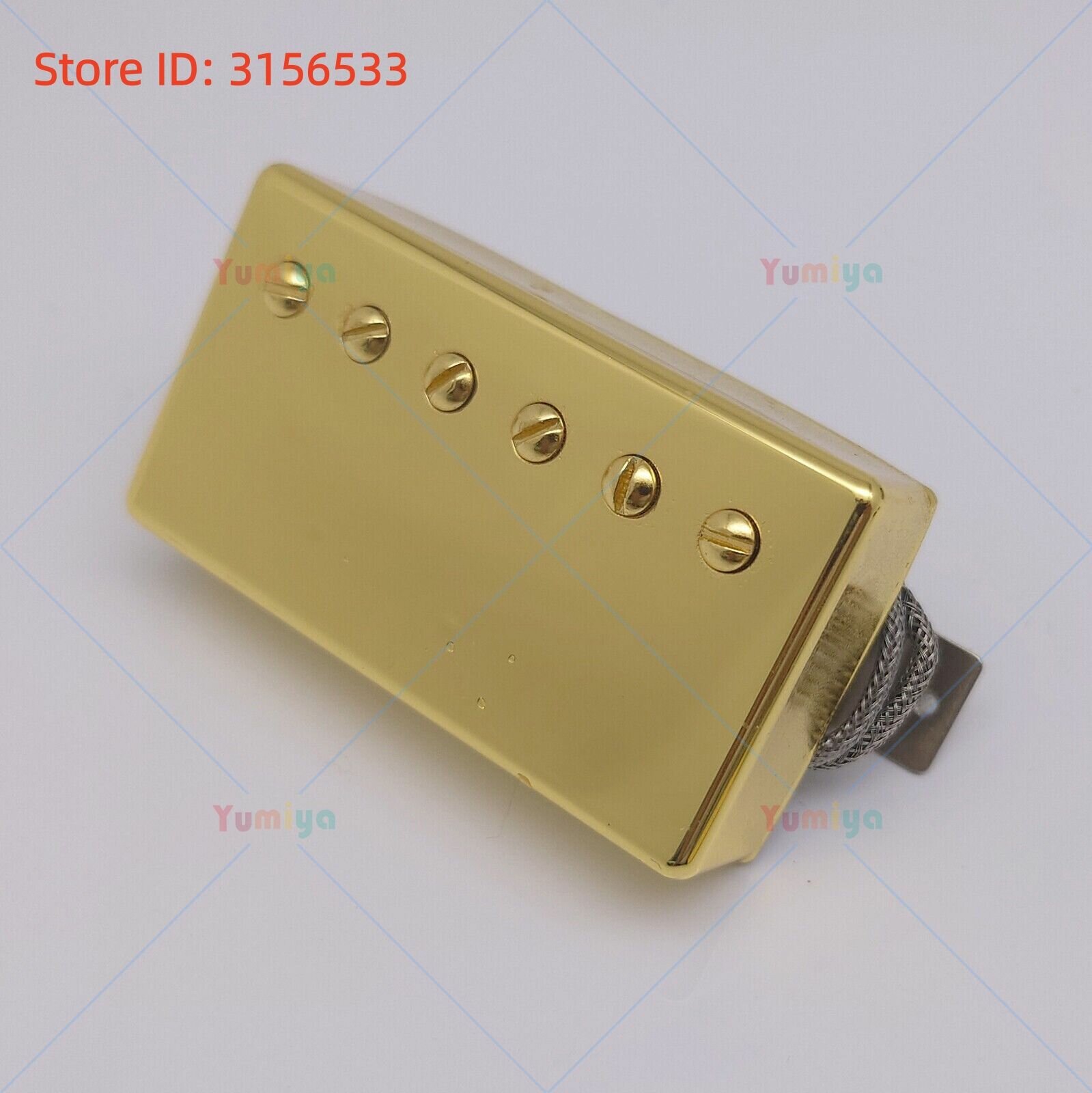 Звукосниматели Gibson 57 Classic 57 Classic Plus 2C Conductor, крышка звукоснимателя Alnico 2 Guitar Humbucker Золотистая со жгутом проводов