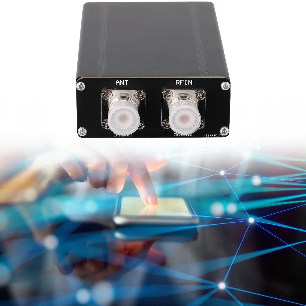 Мини-автоматический антенный тюнер 1,8-50 МГц, 0,91-дюймовый OLED-дисплей с прошивкой N7DDC 7x7 3,2