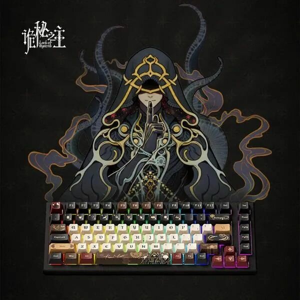 Akko TAC75 HE 8K "Владыка Тайн" проводная механическая клавиатура с RGB подсветкой ( заводская сборка, 83 клавиши, US-раскладка)