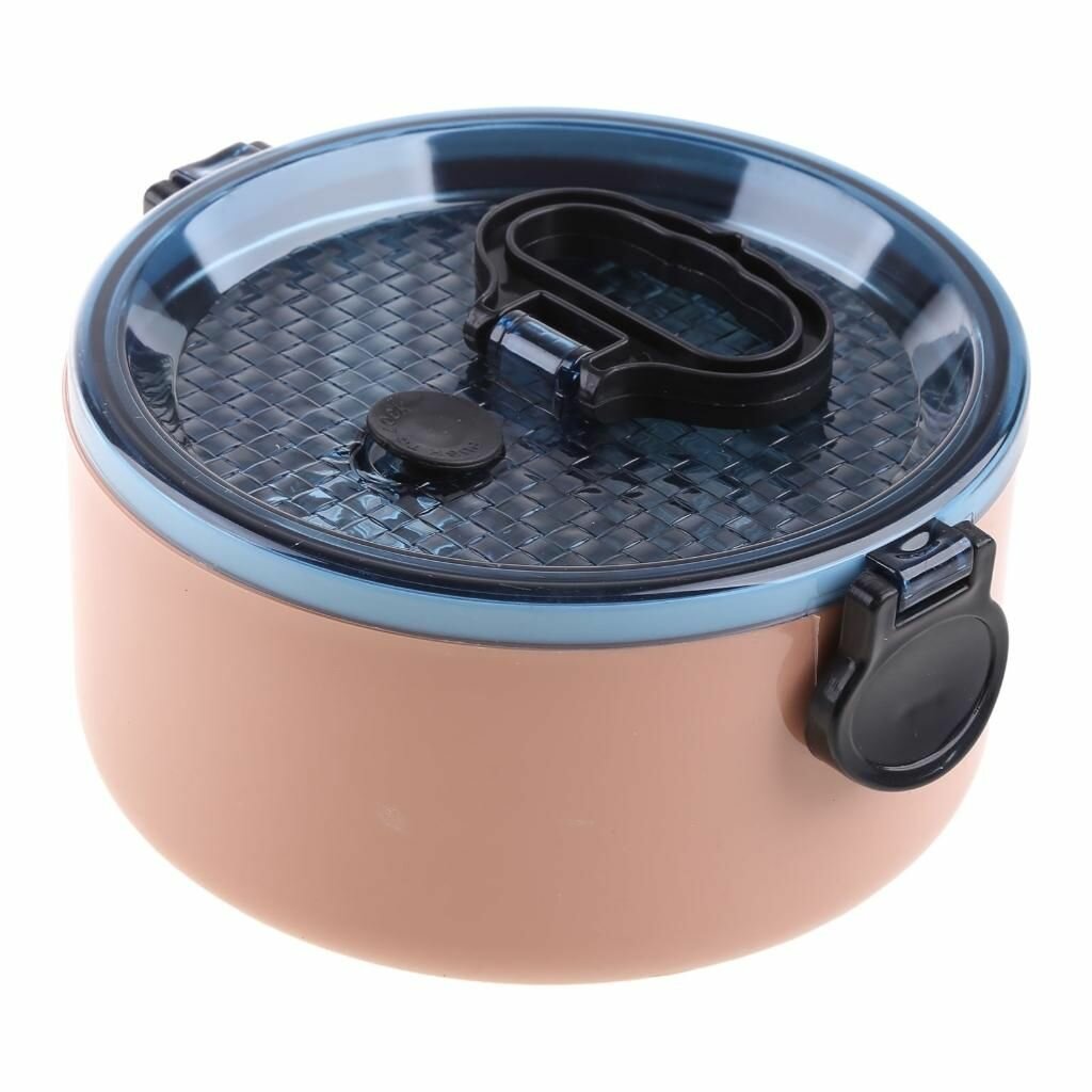 Контейнер для хранения продуктов Японский Бенто-бокс из нержавеющей стали на выбор по цвету