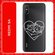Чехол на Xiaomi Redmi 9A / Сяоми Редми 9А с принтом "Влюблённые котики рисунок 2...