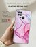 Чехол на Xiaomi Redmi 10C / Сяоми Редми 10C с принтом "Розовые мраморные разводы...