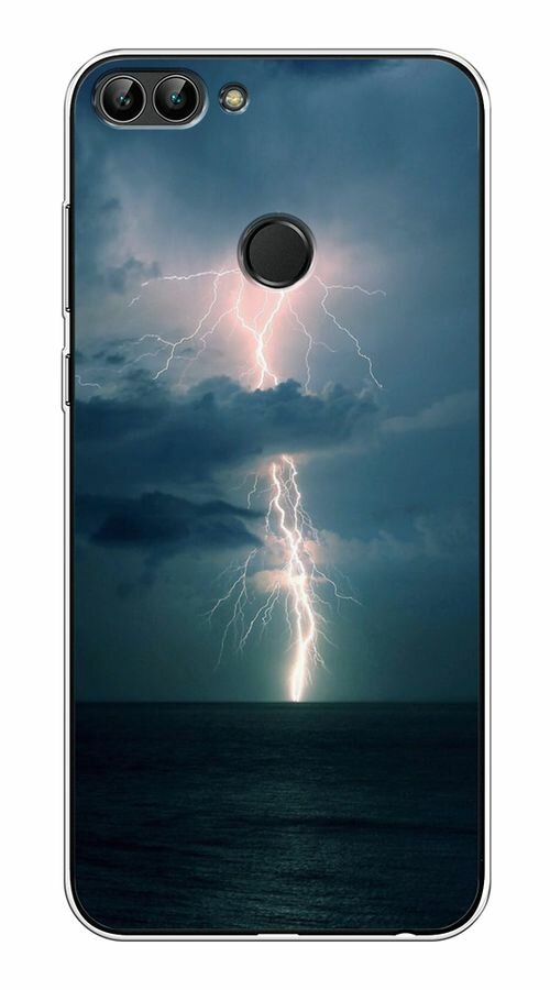 Чехол на Huawei Y9 2018 / Хуавей У9 2018 с принтом "Молния 1"