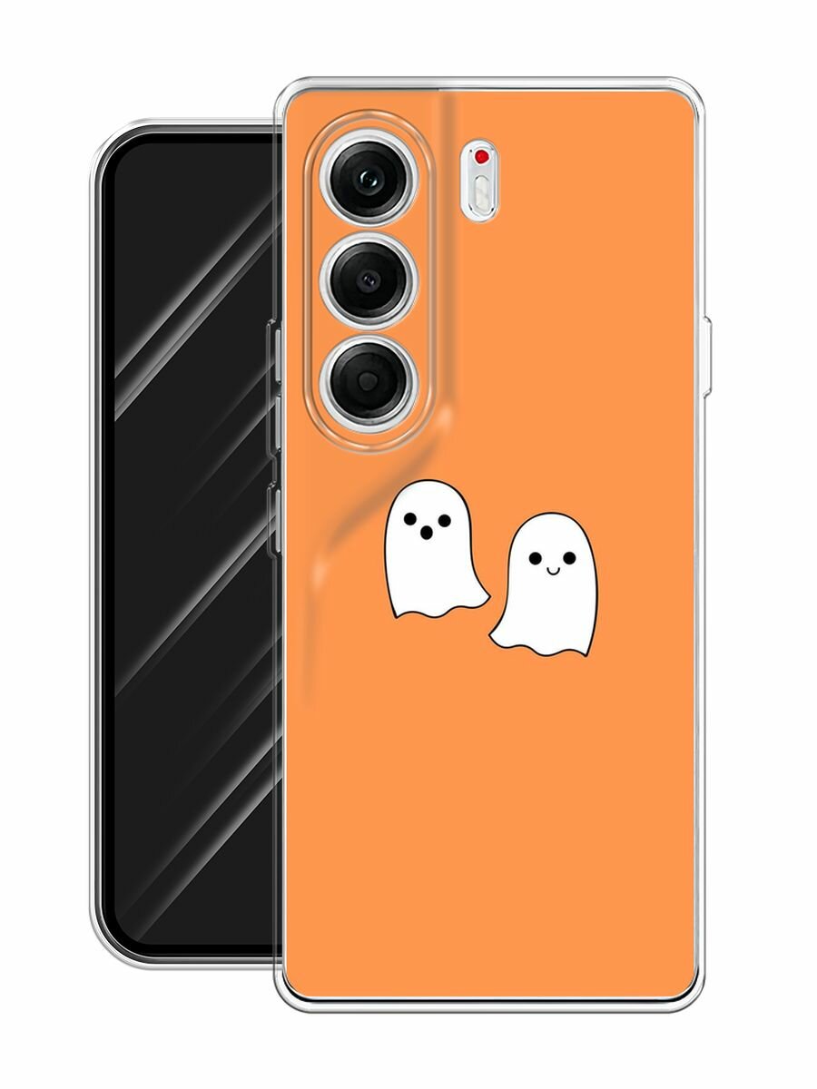 Чехол на Tecno Camon 40 Pro / Текно Камон 40 Про с принтом Cute ghosts — фото 1