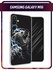Чехол на Samsung Galaxy M16 / Самсунг Галакси М16 с принтом "Гроза и медведь"