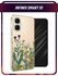 Чехол на Infinix Smart 10 / Инфиникс Смарт 10 с принтом "Дикие полевые цветы", п...