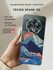 Чехол на Tecno Spark 30 / Текно Спарк 30 с принтом "Закат в снежных горах", проз...