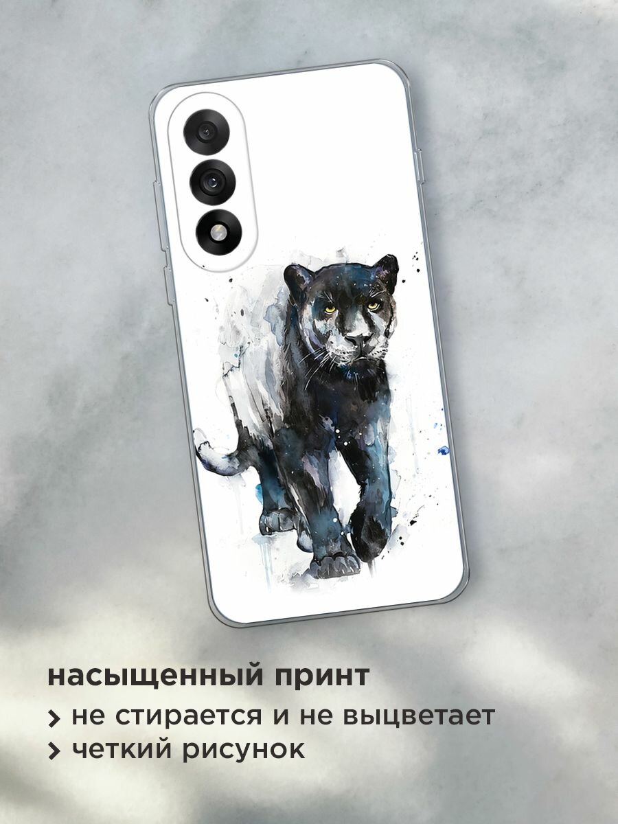 Чехол на OnePlus Nord 5 / Ван Плас Норд 5 с принтом "Пантера арт 3" — фото 1