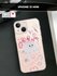 Чехол на Apple iPhone 13 mini / Айфон 13 мини с принтом "Милое розовое привидени...