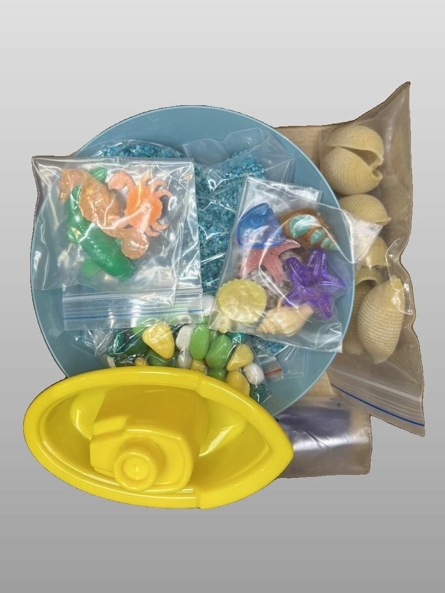 Сенсорная коробочка мини Кораблик