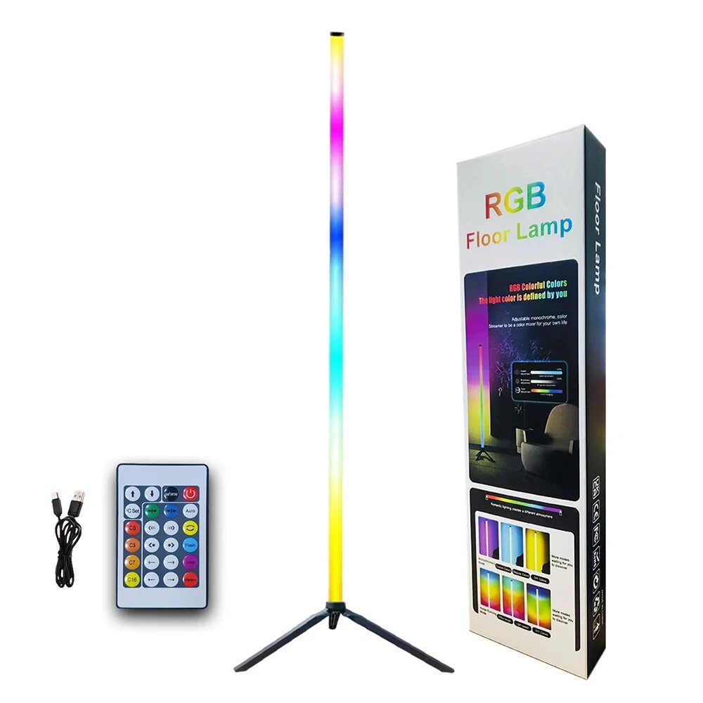 Напольный торшер AHFECTNY с RGB подсветкой