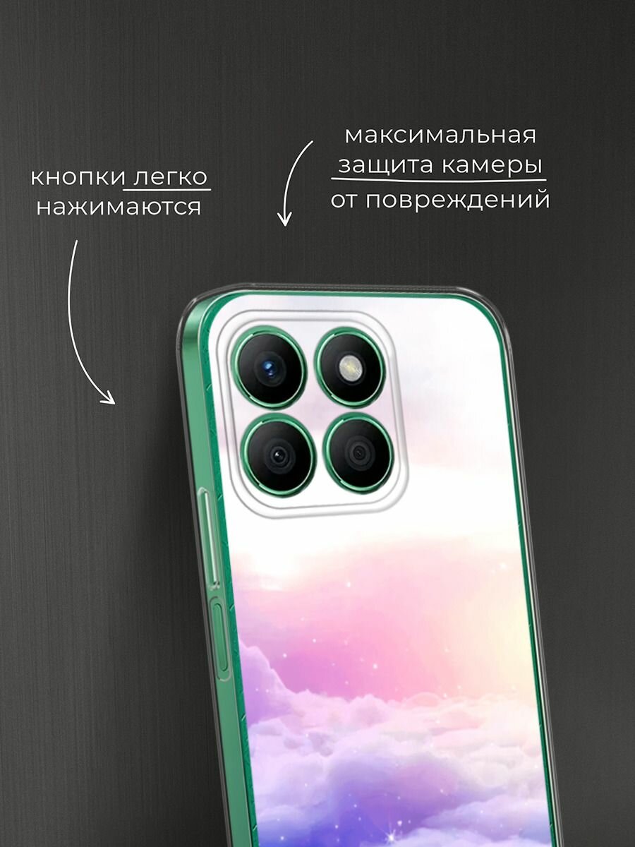 Силиконовый чехол на Honor X8B / Хонор X8B с принтом "Небеса" — фото 1