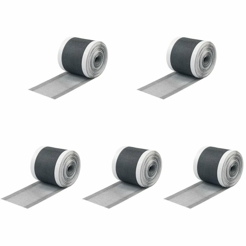 Набор черных наклеек-фильтров для слива пола 5 рулонов, одноразовых, с защитой от волос для дома