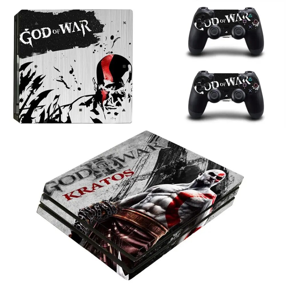 Наклейки God of War для PS4 Pro Yolouxiku