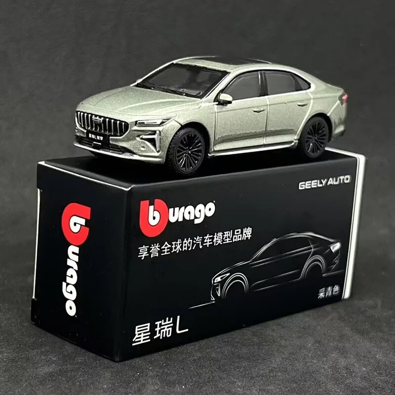 1:64 Geely Preface Coupe металлическая модель автомобиля, Green