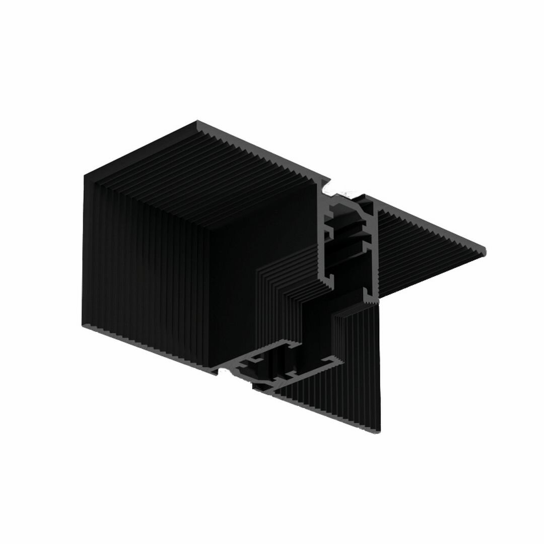 Соединитель шинопровода Wertmark Technical Lesath W20xL50xH20 мм цвет черный, арт . WTL. L0.60. Y00