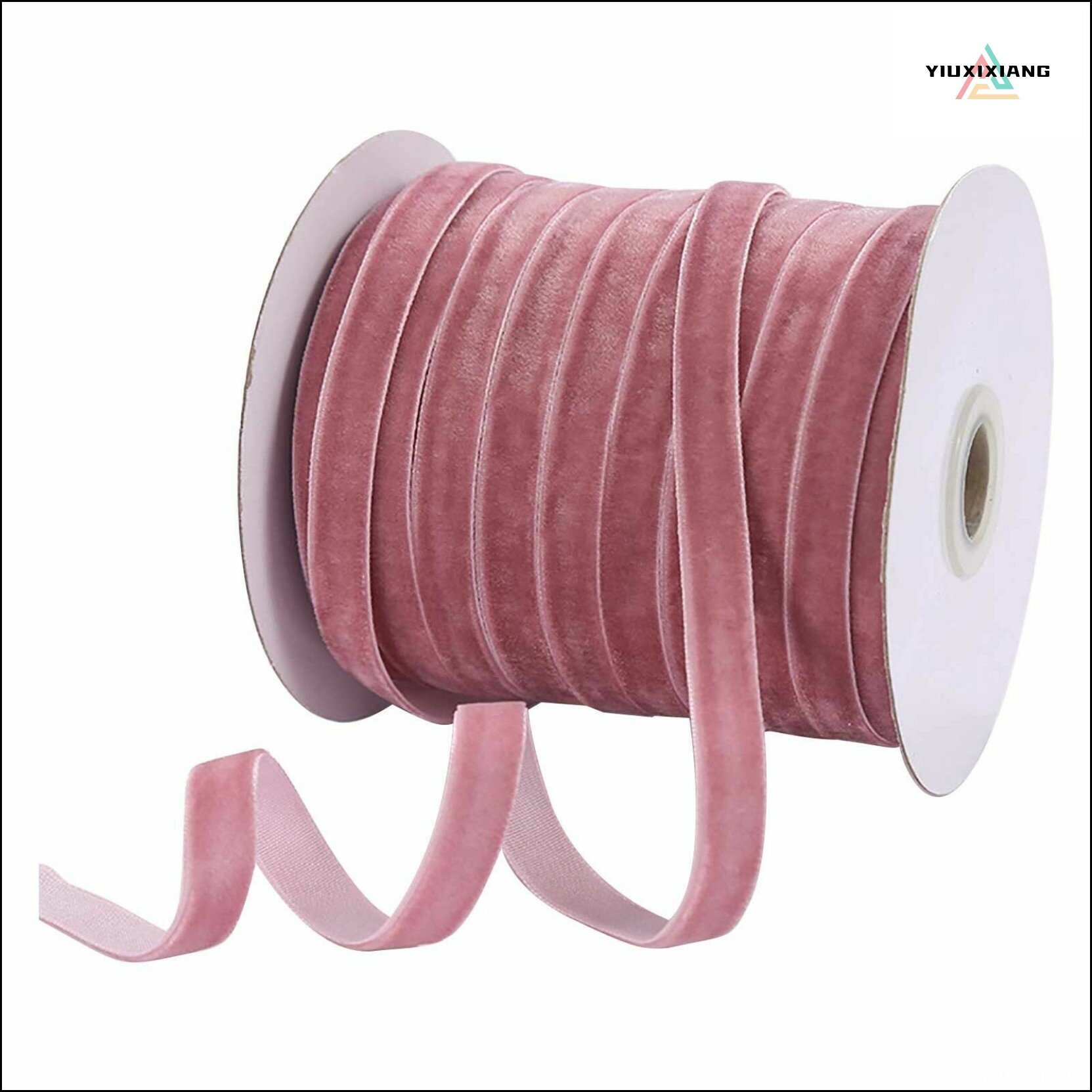 Эксклюзивная бархатистая лента для свадебного декора, новогодних елей, венков, упаковки презентов и DIY творчества