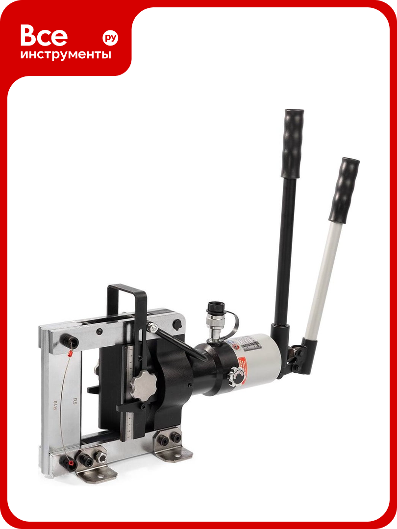 Пресс гидравлический для гибки шин автономный КВТ серия NEO ШГА-150 89729, 615х270х185 мм, медный