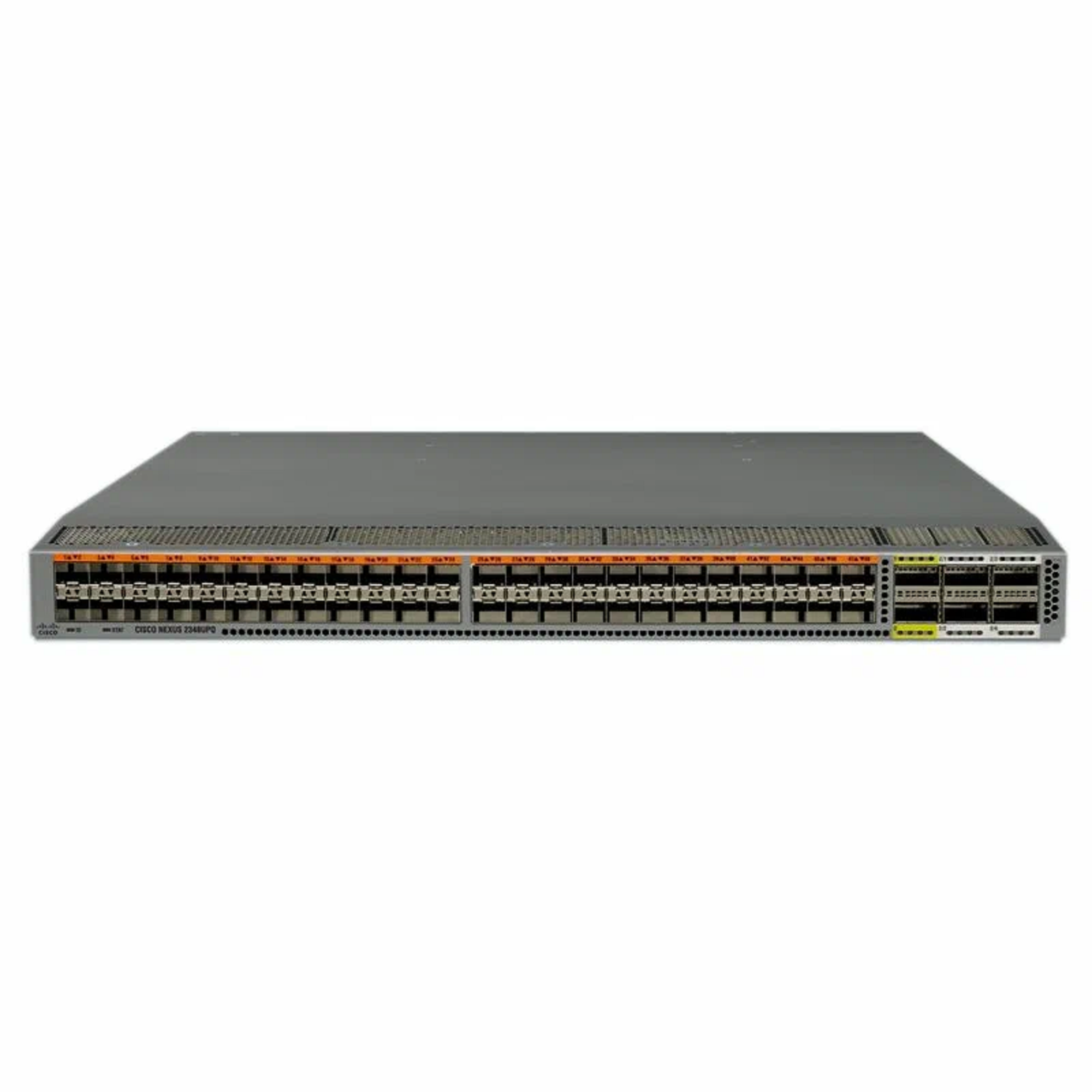 Коммутатор Cisco "Nexus 2348UPQ", 48 LAN-портов, 6 QSFP+, 3 вентилятора, 2 блока питания