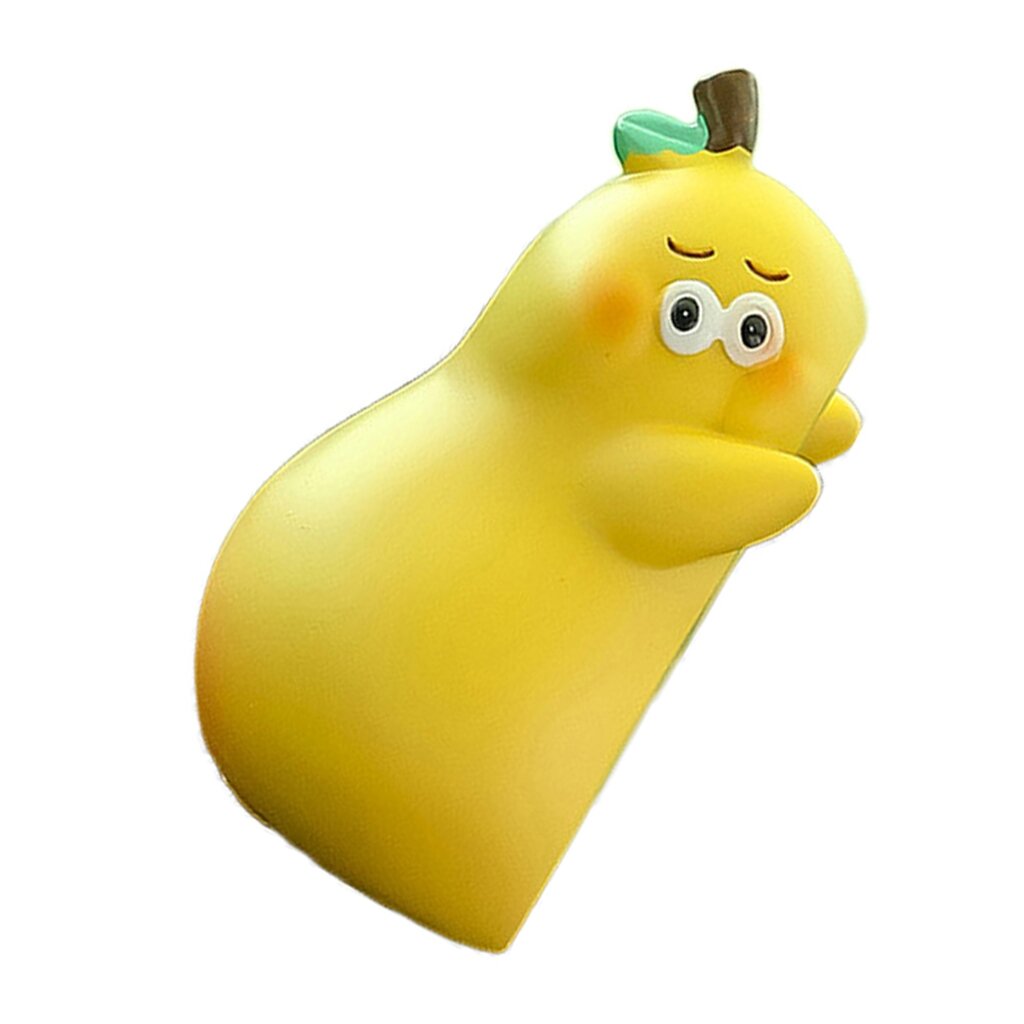 Желтые Грушевые Декорации, Искусственные Фрукты для Интерьера автомобиля