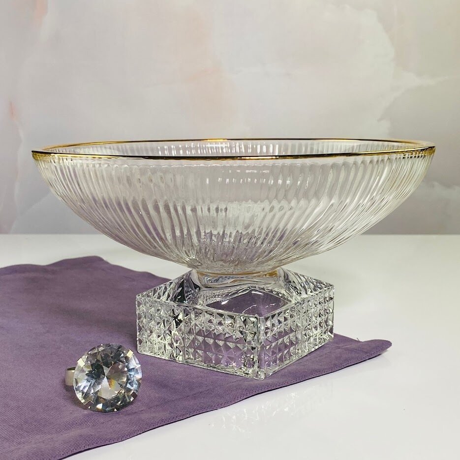 Фруктовница 27,5 см на ножке