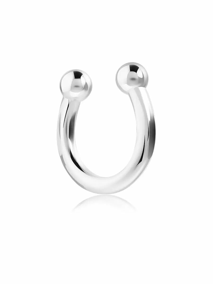 Кафф, серебро, 925 проба