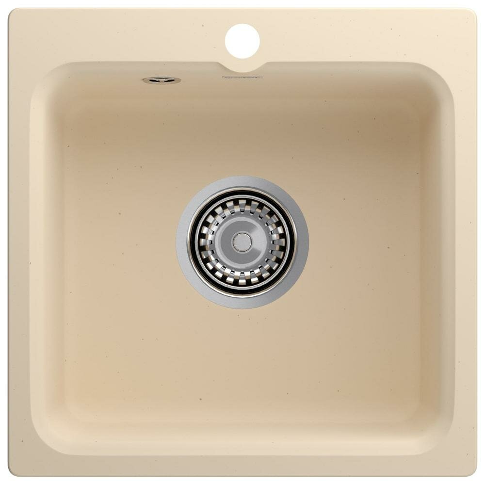 Кухонная мойка GranFest SMART 430, бежевый
