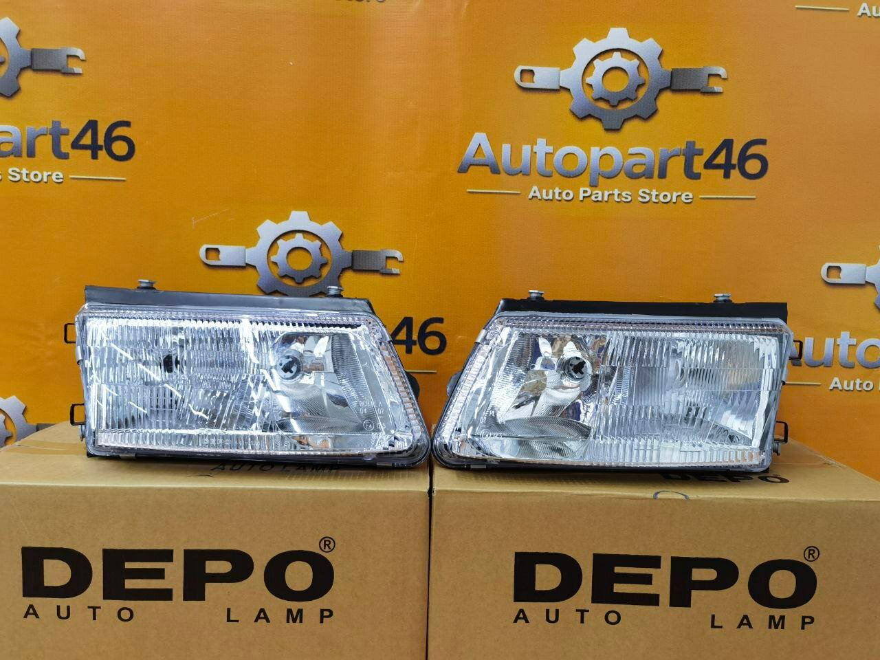 Фары передние фольксваген пассат Б5 depo тайвань отличное качество