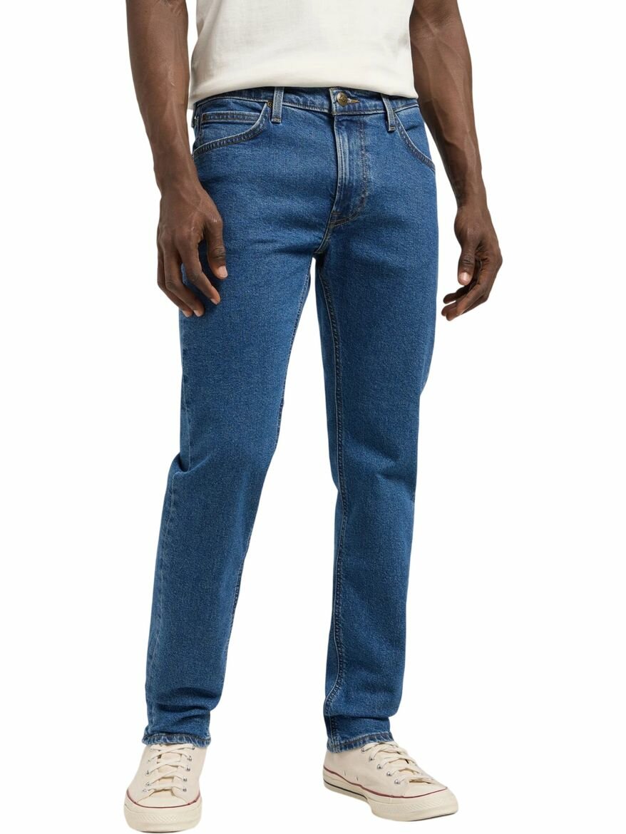 Джинсы зауженные Men Daren Zip Fly Jeans 