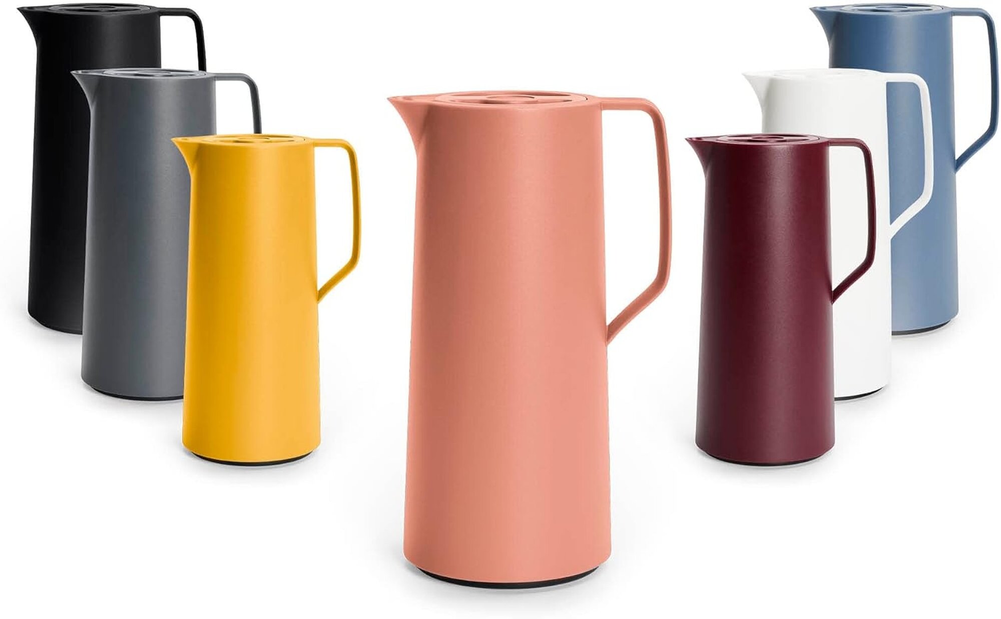 Термос Emsa Motiva N41709 - 1 л из пластика, цвет терракотовый