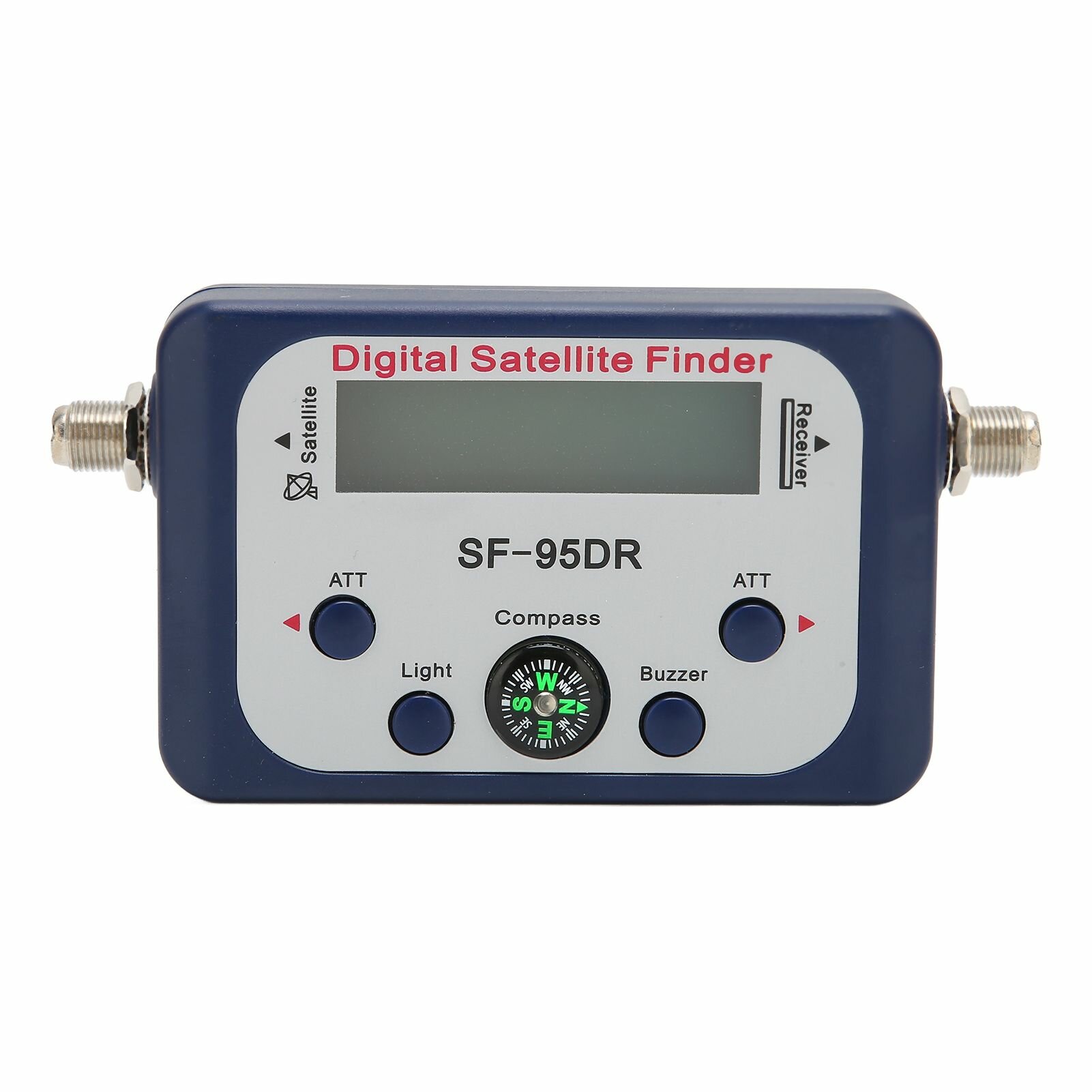 Цифровой спутниковый искатель. Чувствительный ЖК-дисплей. Портативный спутниковый искатель постоянного тока, 13 18 В, с функцией зуммера ATT и компасом.