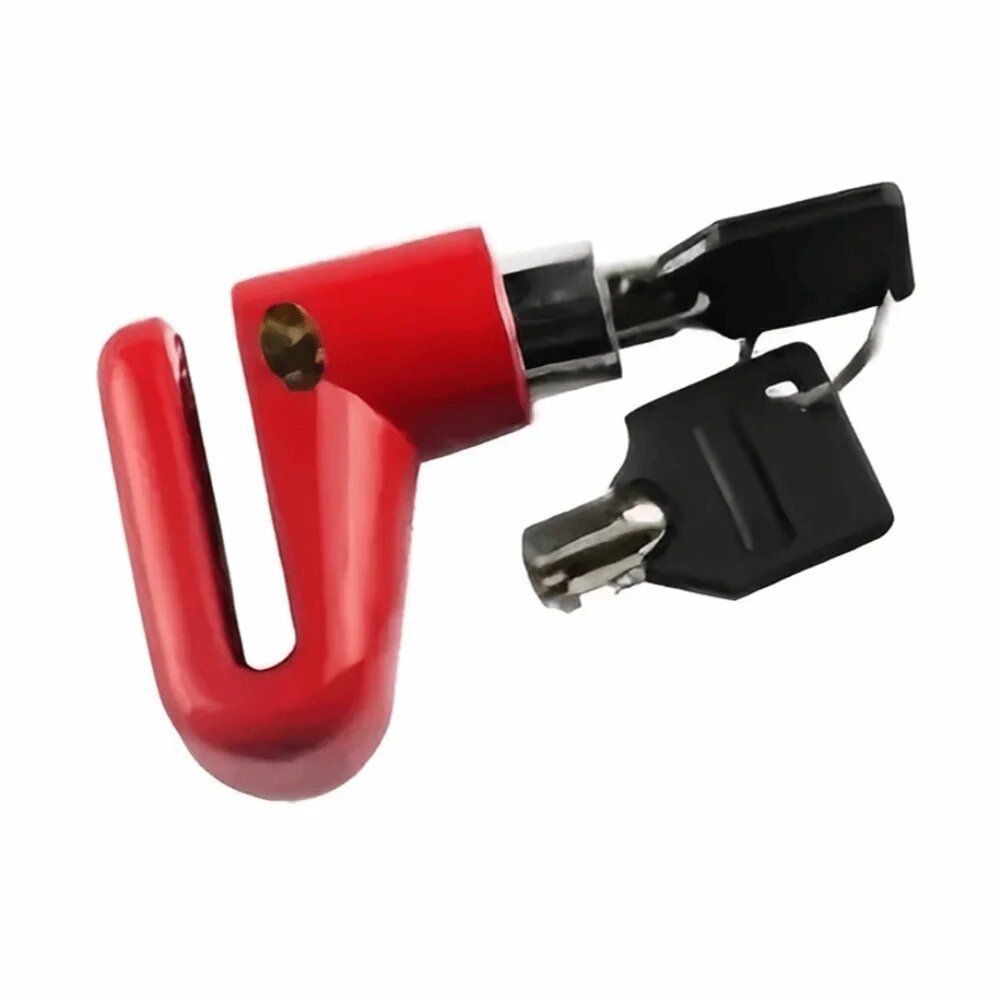 Портативный дисковый замок для велосипеда Red