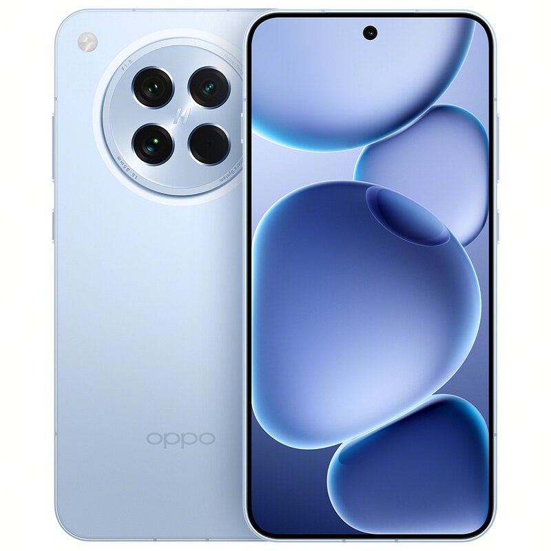 OPPO Find X8s, смартфон с поддержкой 5G, DNT 9400+, Hasselblad portrait, 16 ГБ+512 ГБ, синий