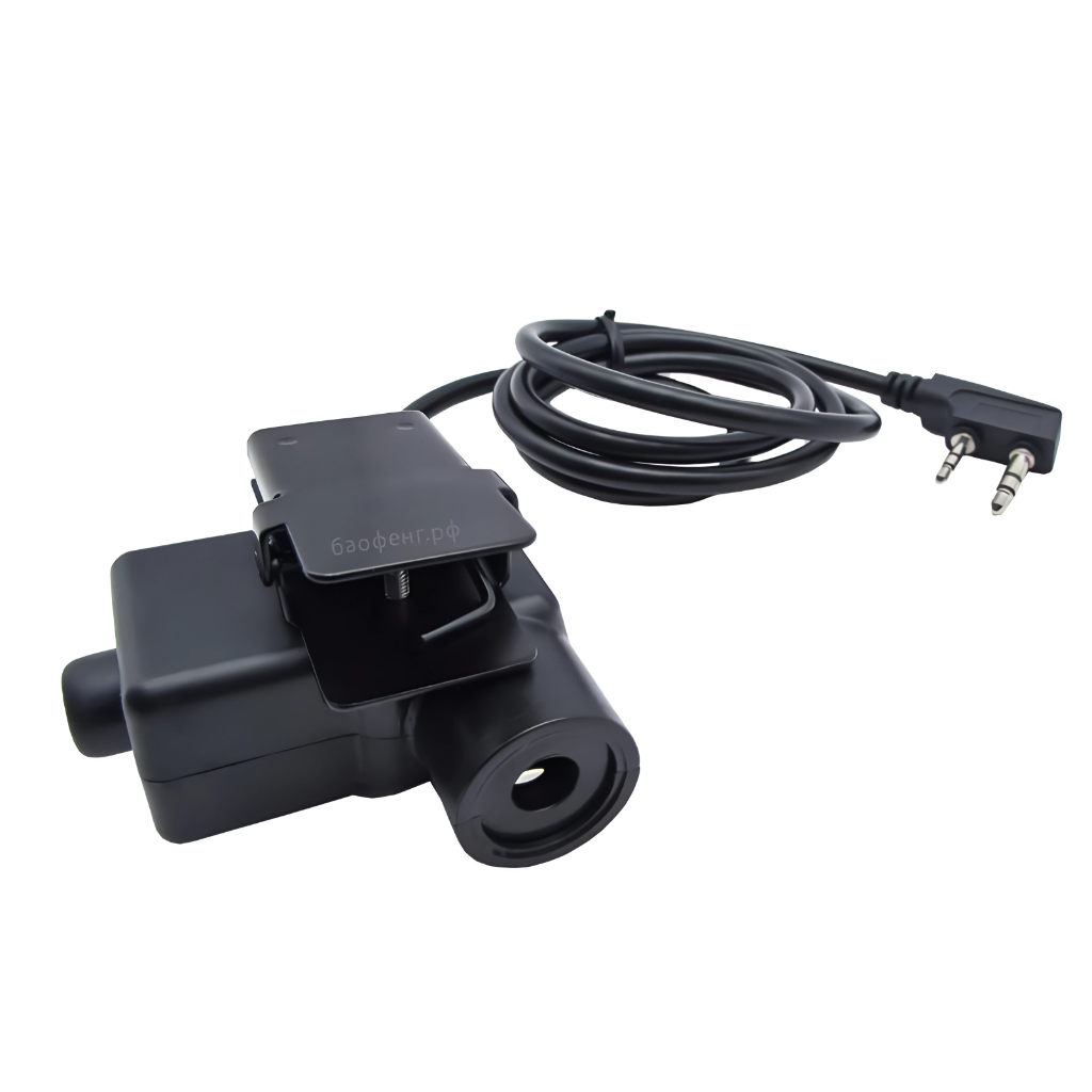 Кнопка PTT с адаптером тип K для пассивной тактической гарнитуры