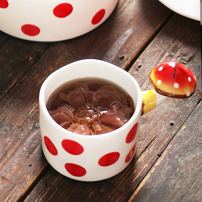 Посуда с Мухоморами，чашка，290ml