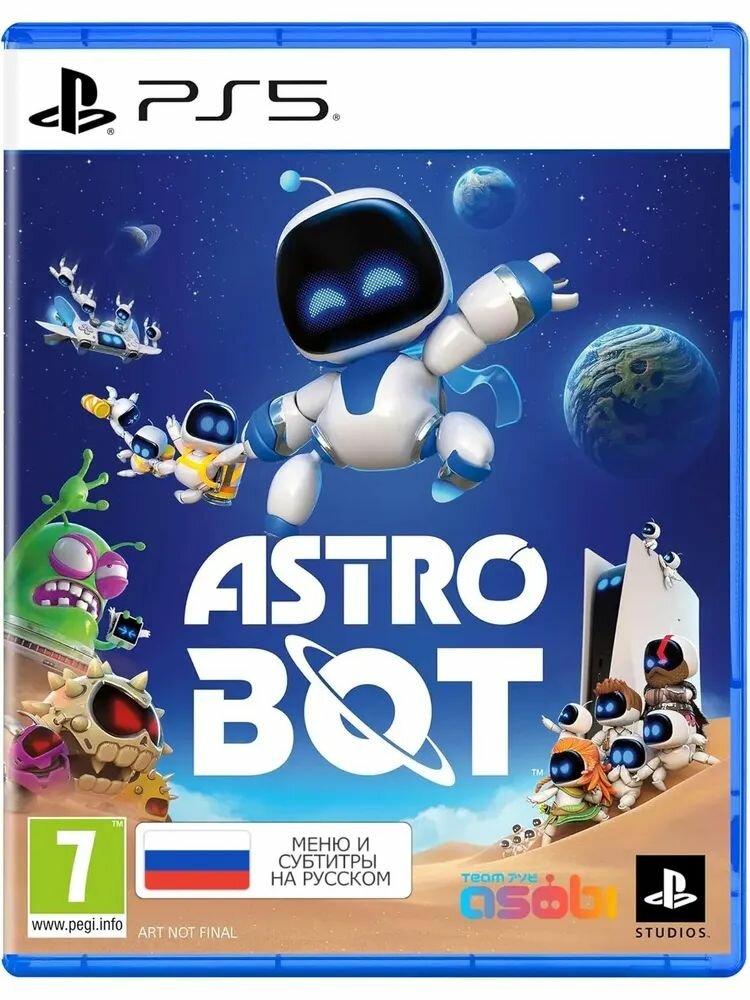Игра на диске PS5 Astro Bot (PS5, Русская озвучка)