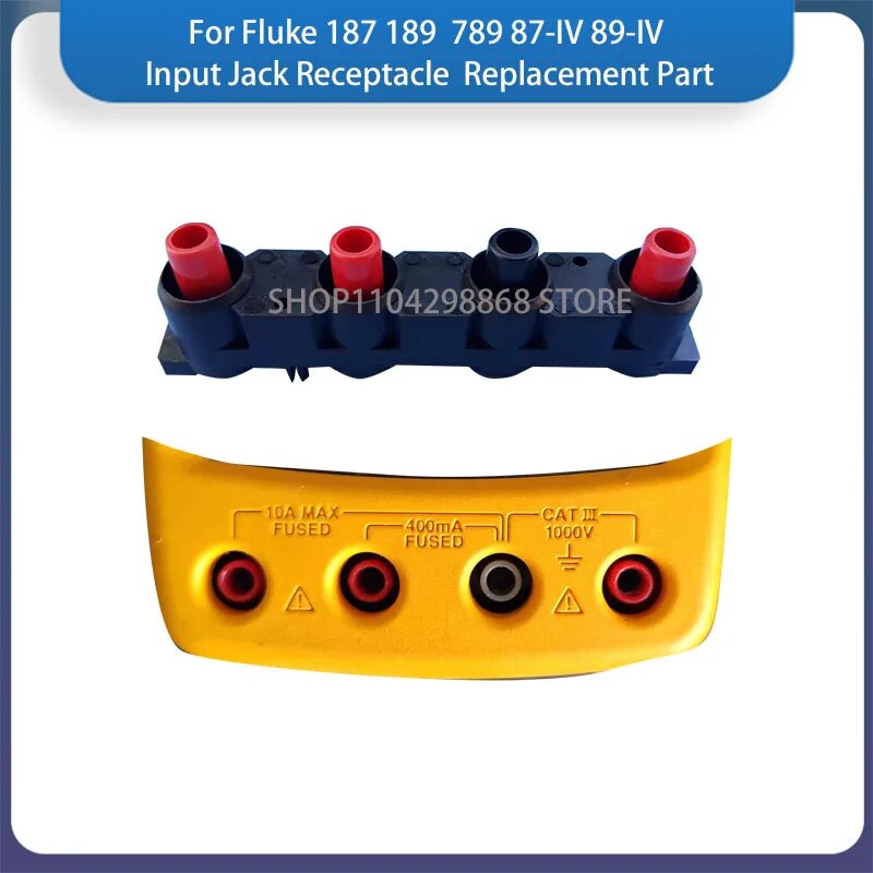 Используется, 90% новинка для Fluke 187 189 789 87-IV 89-IV, входное гнездо, запасная часть, держатель для ручки, запасные части 187