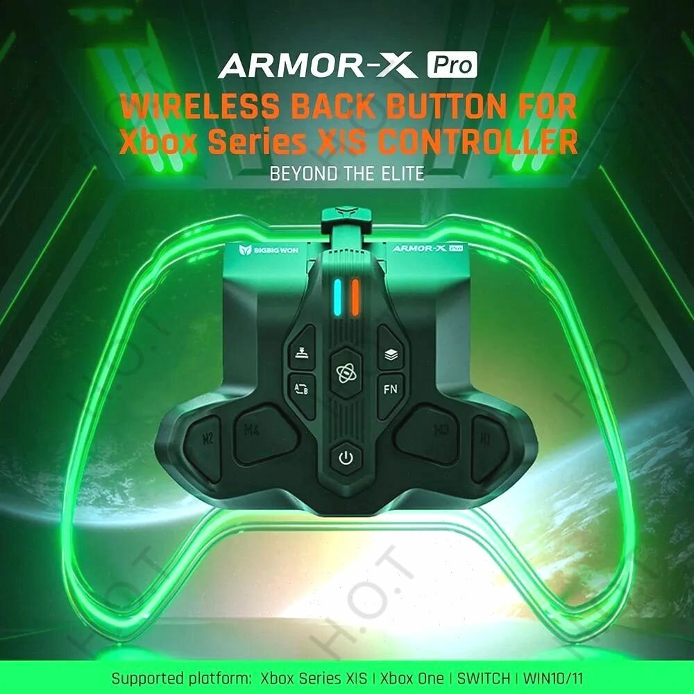 BIGBIG WON ARMOR-X Pro Игровой контроллер Xbox Series x / s Switch pc pc ps4 Настройка задней кнопки