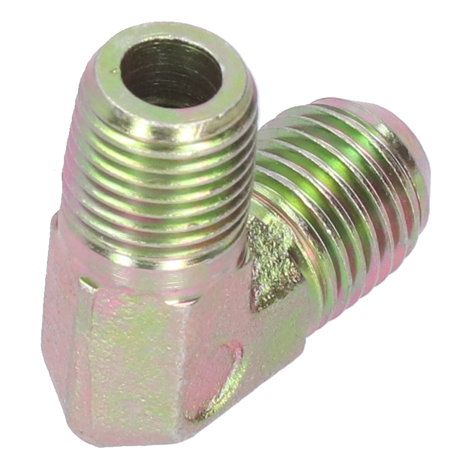 Шт. стальных угловых фитингов 1/4 дюйма с коррозионностойкой резьбой, сменные комплектующие для воздушного компрессора