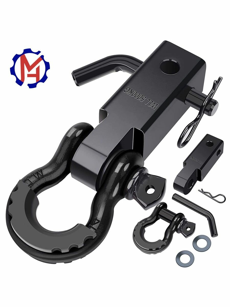 Крюк для прицепа, для Jeep Wrangler, Tank 300, SUV, черный, быстросъемный