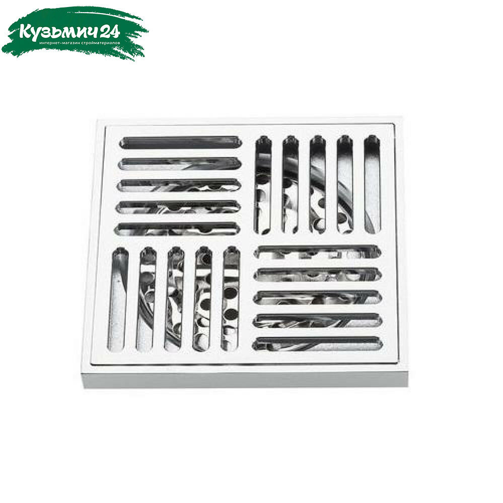 Трап душевой Gappo G81051, 100х100 мм хром