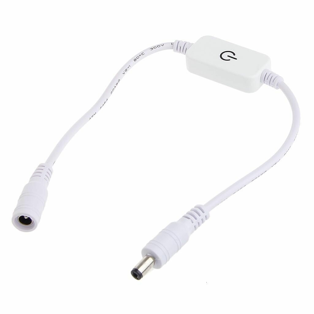 Диммер для LED ленты 12-24В, 4А, сенсорный, Белый