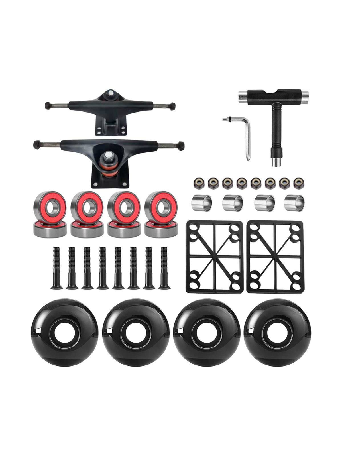 Мост для Скейтбординга с Двойным Ударом Палубы Высокопрочный Алюминиевый Мост Для Скейтбординга