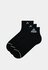 Носки PEAK, комплект, 6 пар, размер 35-41, black