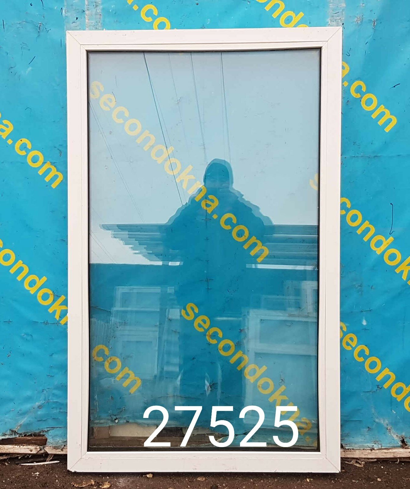 Пластиковое окно Б/У 1410(в)х870(ш)