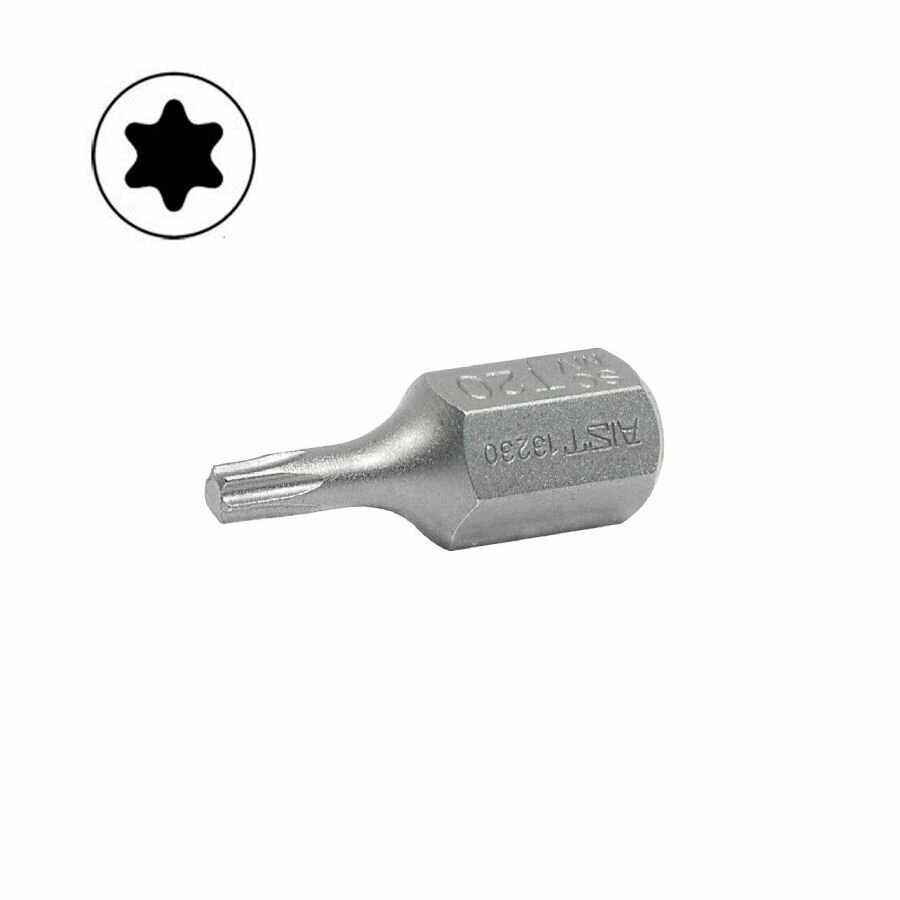 Бита TORX (торкс) Т20 10мм короткая 30мм AIST 1323020T