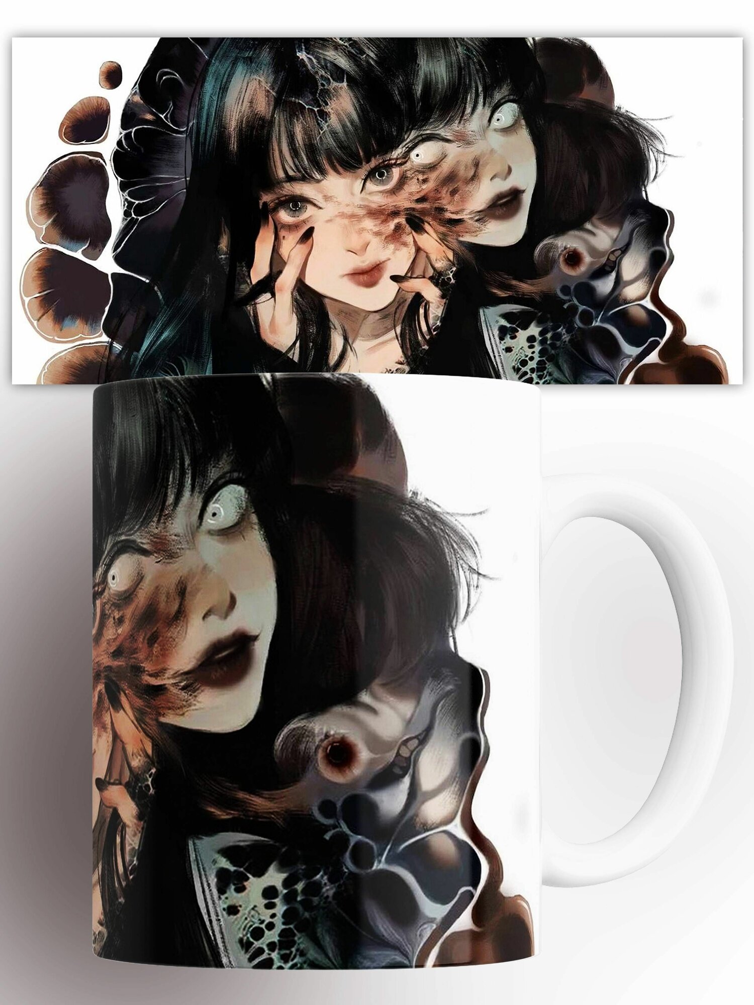 Кружка аниме Коллекция Дзюндзи Ито Itou Junji Collection 330 мл