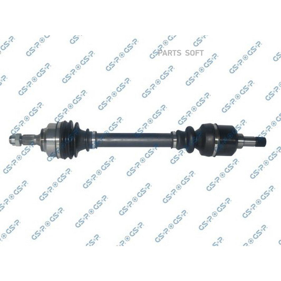 Привод левый! 634mm\ Citroen C3/C4/DS3 1.2-1.6i/1.6D 12> от официального дистрибьютора, GSP, артикул 210250